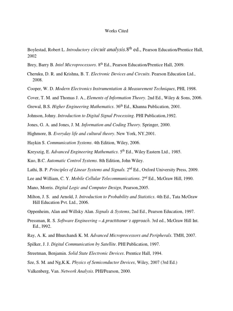 Work Cited | PDF | Computers | History