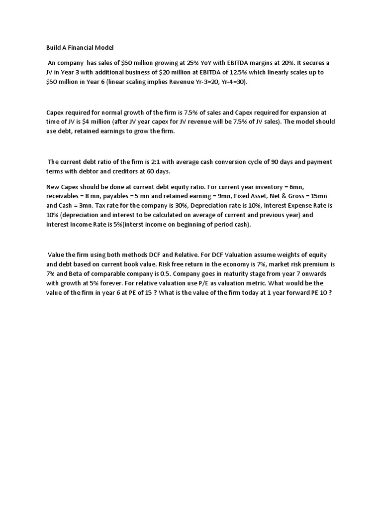 build-a-financial-model-pdf