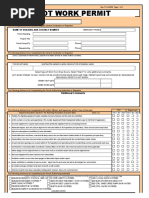 Fire Impairment Permit Unit: Department:: Page: X of Y W.P.No. FI ...