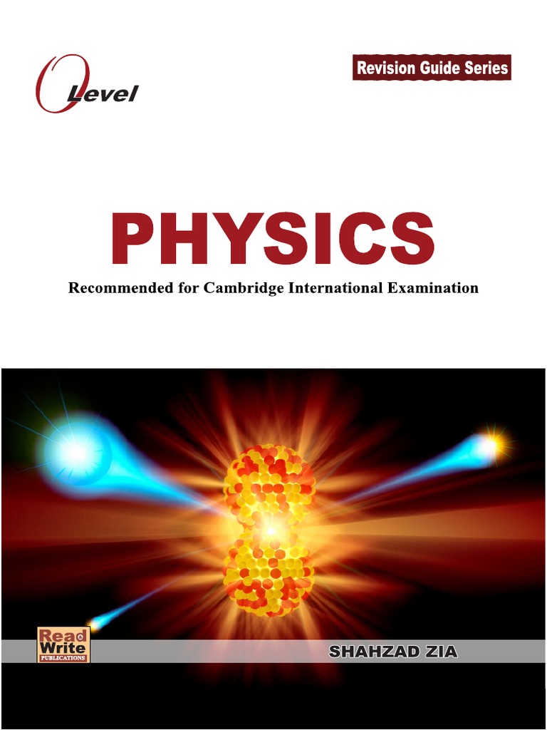 Revision Guide Series O Level Physics PDF | PDF | Euclidean Vector ...