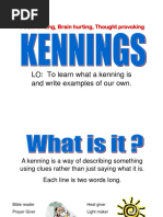Kennings Definition + Examples | PDF | Poetry | Linguistics