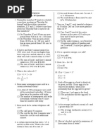 UNILAG QUALIFYING EXAM Past Question | PDF | Nigeria | Banks