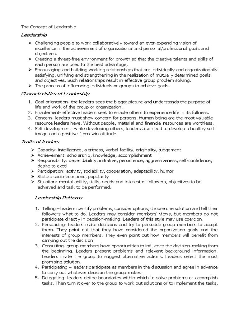 Understanding Leadership Styles | PDF | Leadership | Epistemology