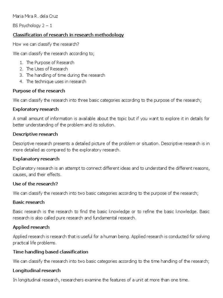 Field Method in Psych | Download Free PDF | Quantitative Research ...