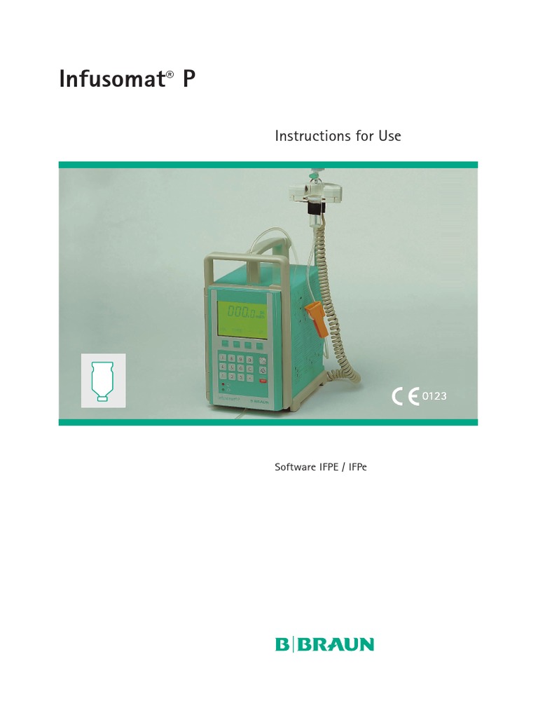 Aun Infusomat P - User Manual PDF | PDF | Intravenous Therapy | Mains Electricity