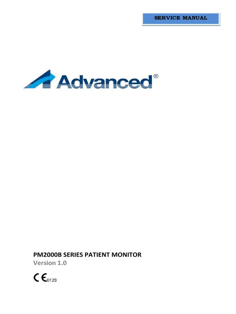 Advanced Pm2000b Monitor SERVICE MANUAL | PDF | Electrical Connector ...
