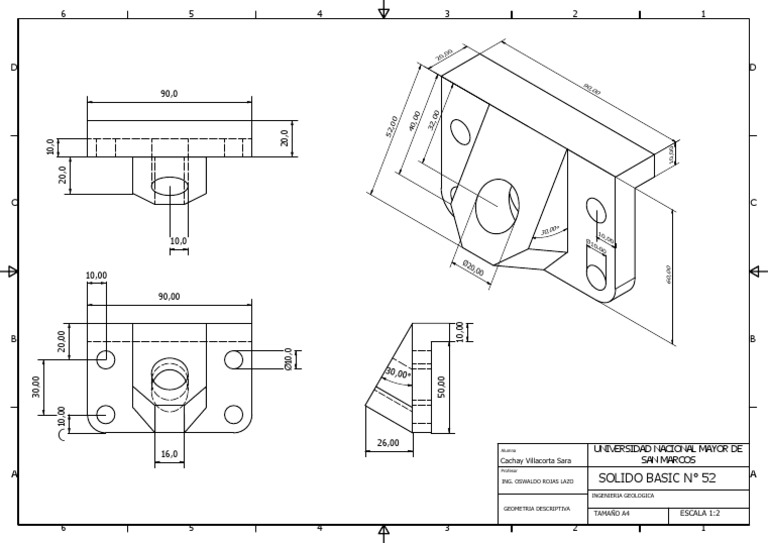 Solido Basic N 52: Escala 1:2 | PDF