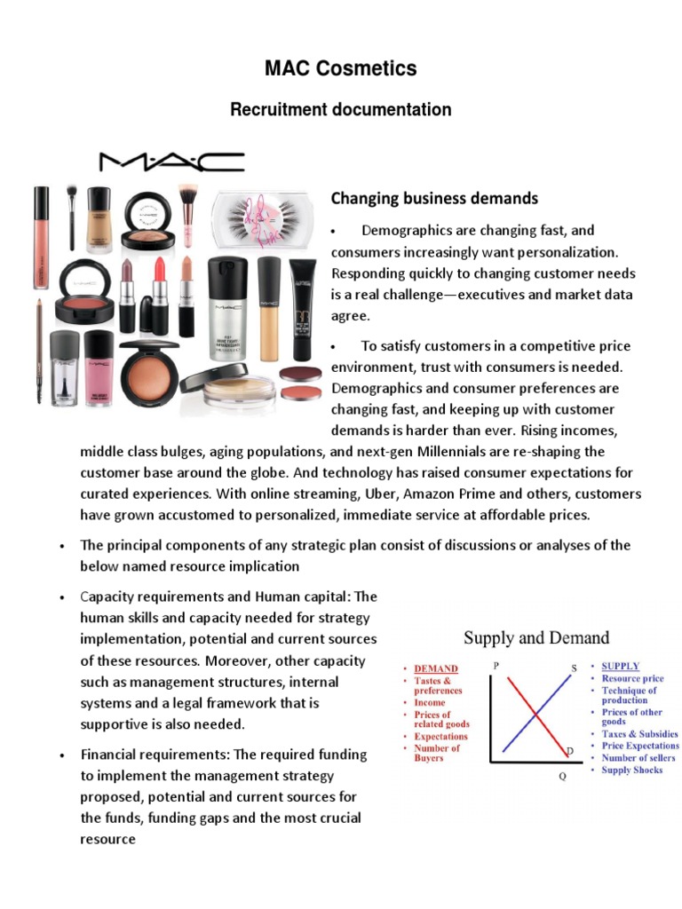 Mac Cosmetics Job Application Form Pdf | Makeupview.co