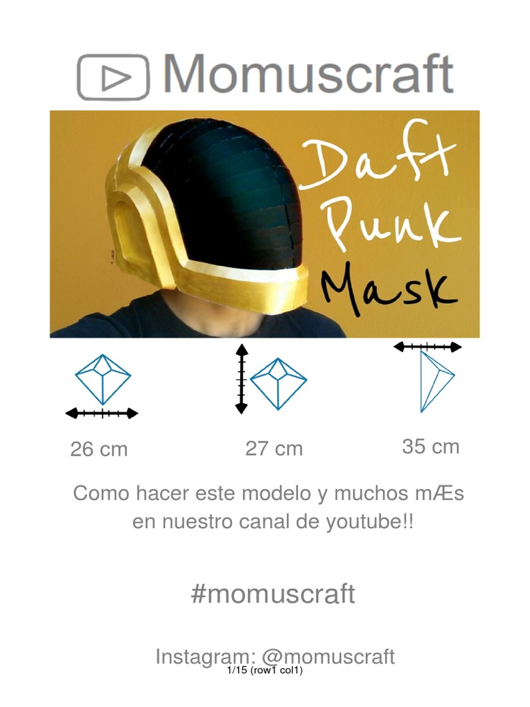 Papercraft Mask | PDF