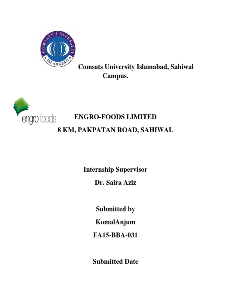 Engro Foods Ltd. | PDF | Brand | Marketing