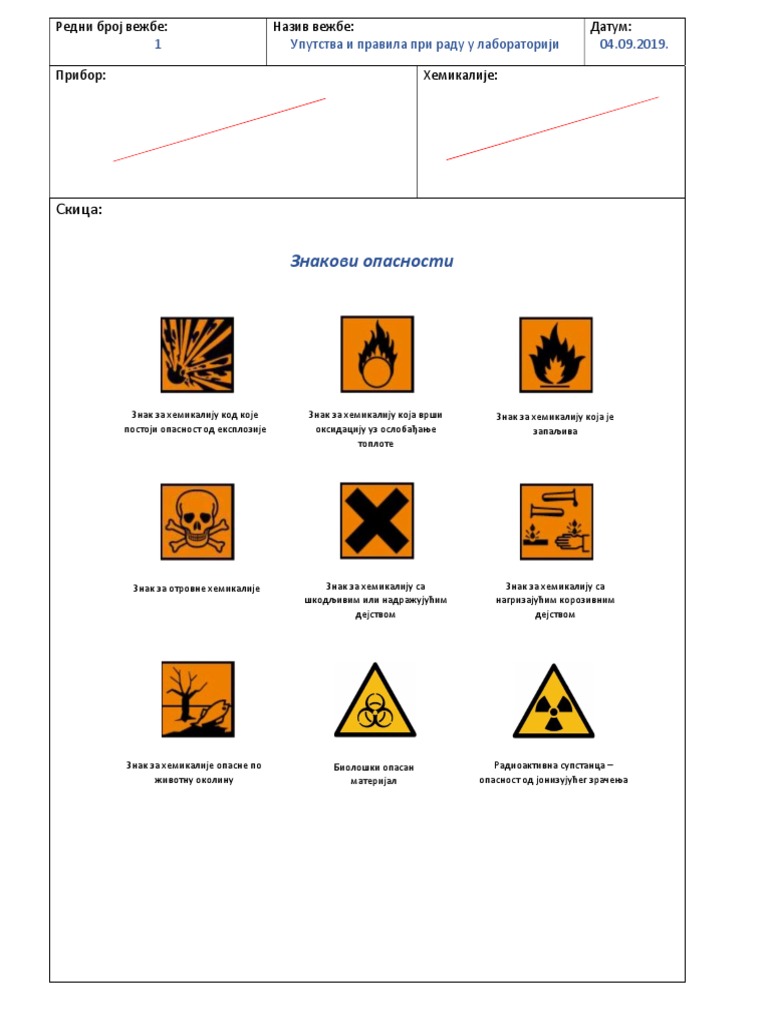 Analiticka Hemija Vezba 01 | PDF