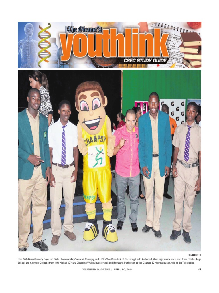 Youthlink Magazine - April 1-7, 2014: Contributed | PDF | Ion | Anode