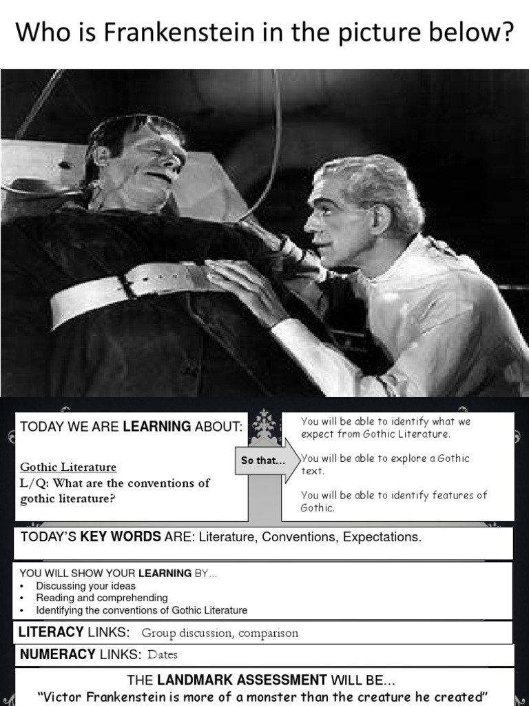 Gothic Literature for Students | PDF | Frankenstein | Gothic Fiction