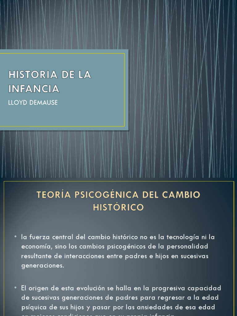 Historia de la Infancia según Demause | PDF | Jean-Jacques Rousseau ...