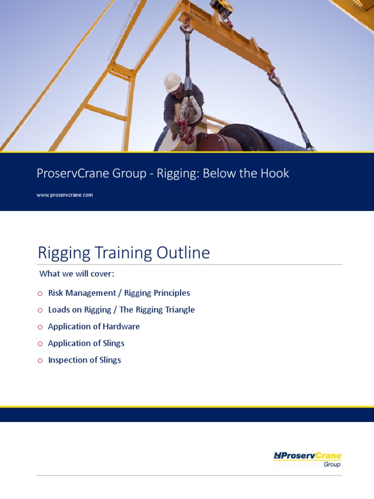 Basics of Rigging | PDF | Nut (Hardware) | Screw