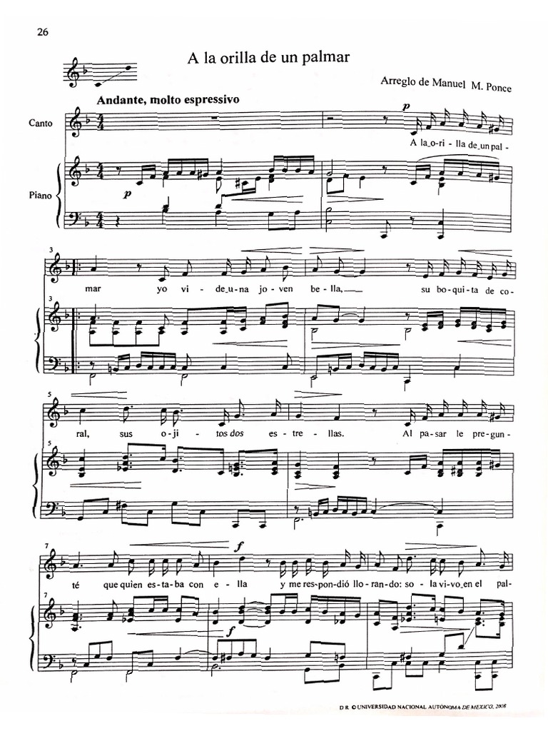 A La Orilla de Un Palmar | PDF