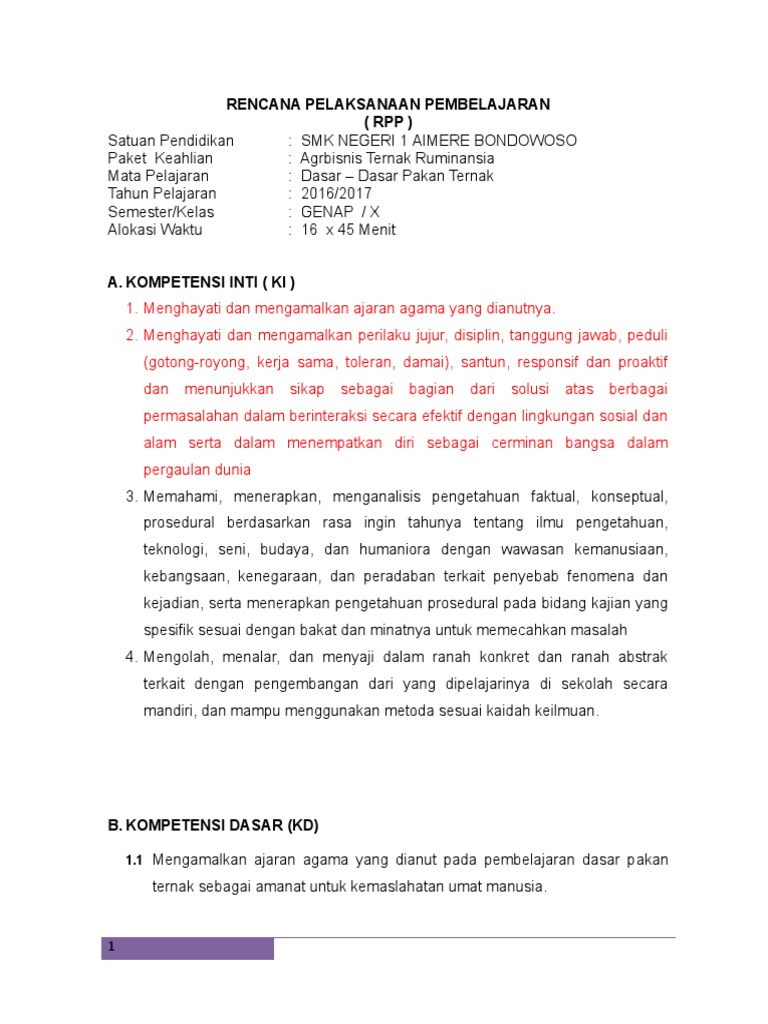 Kumpulan Soal Agribisnis Pakan Ternak Ruminansia Kelas Xi Smk Atr ...