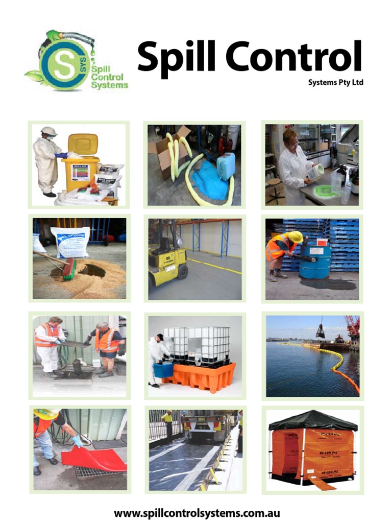 Spill Control Systems 2010 Catalouge | PDF | Sulfuric Acid | Petroleum