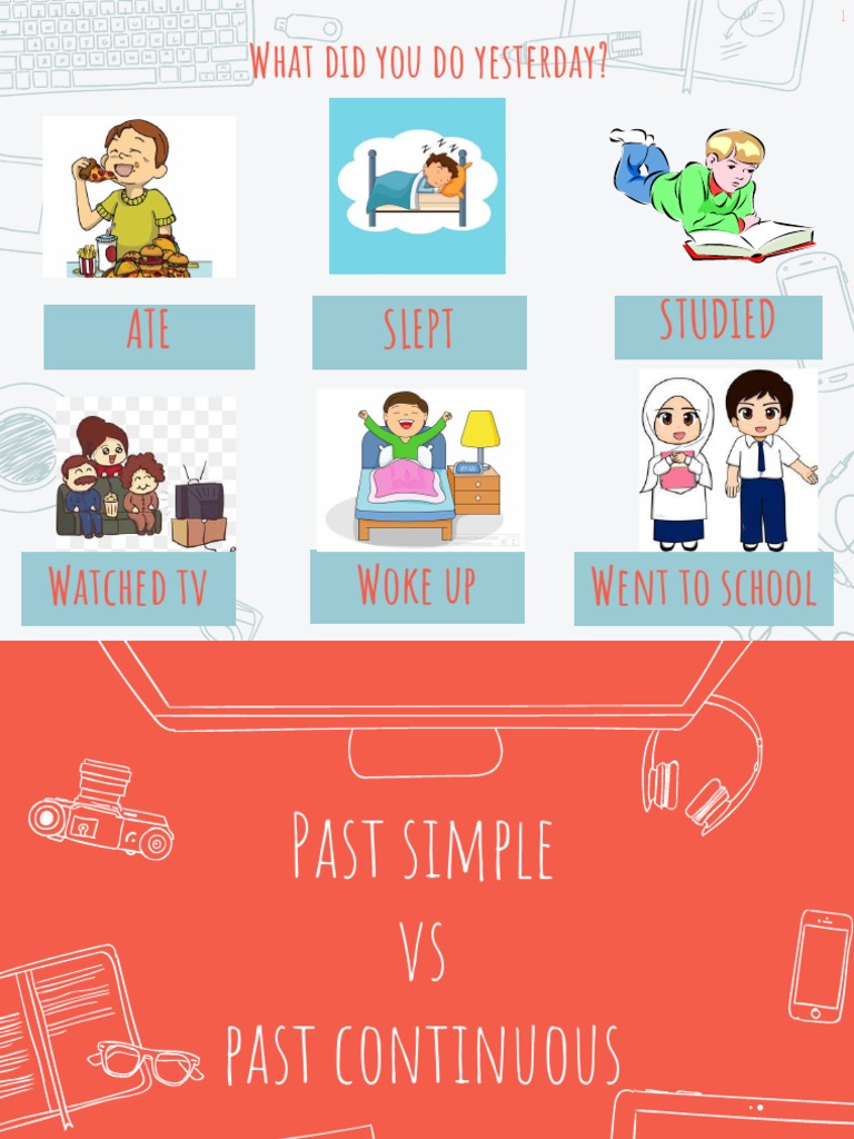 Past Simple Vs Past Continuous | Download Free PDF | Languages ...
