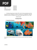 Finding Dory Script | PDF | Nature
