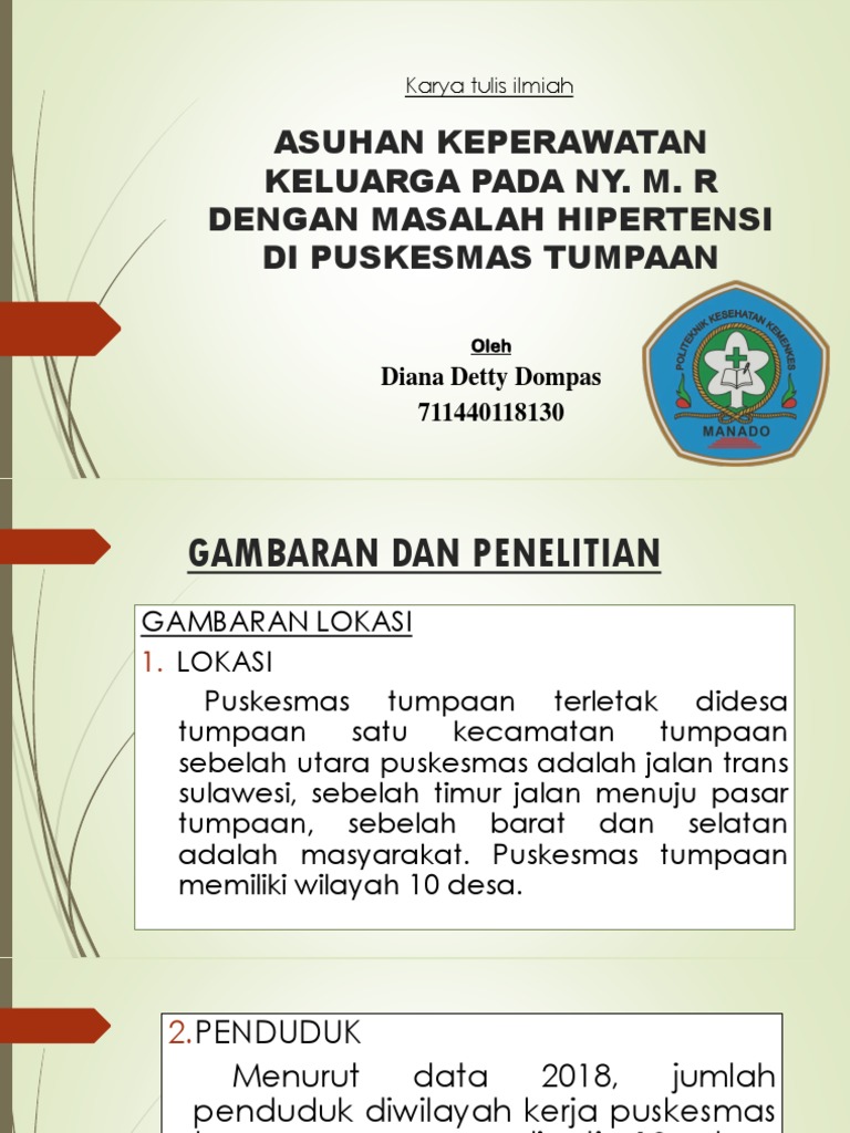 Kti PPT Askep HPT | PDF | Kesehatan Holistik