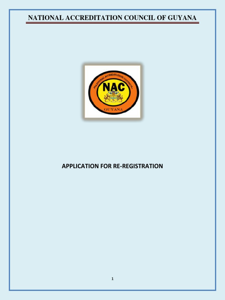 National Accreditation Council of Guyana | Download Free PDF ...