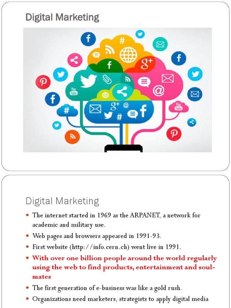 Module 1 Digital Marketing | Download Free PDF | Digital Marketing ...
