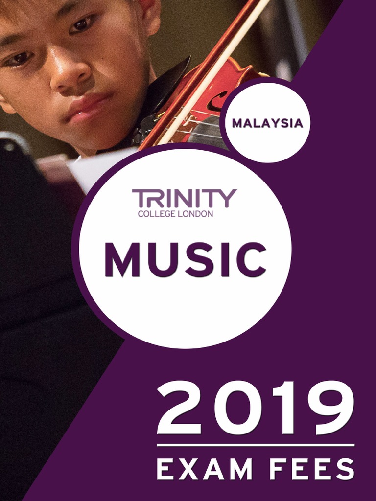 Trinity Exam Fee | PDF