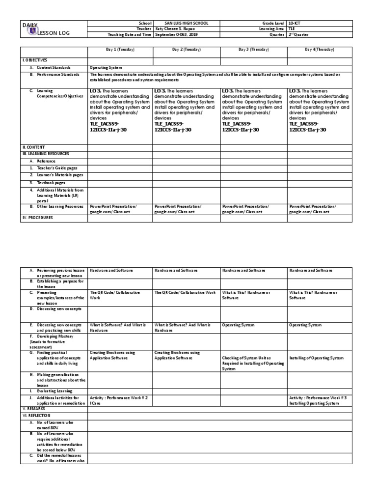 Ict Css | PDF | Operating System | Teachers