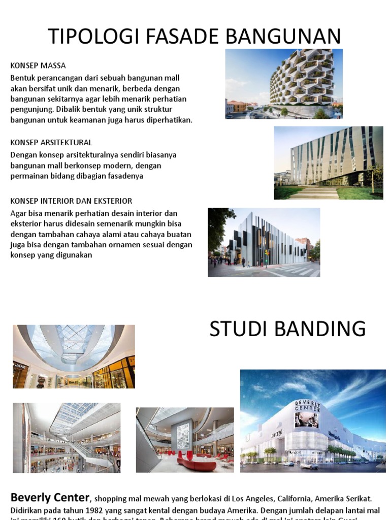 Tipologi Fasade Bangunan | PDF