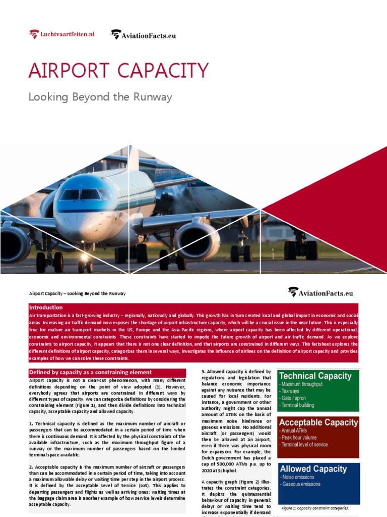 Airport Capacity: Looking Beyond The Runway | PDF | Airport | Transport ...