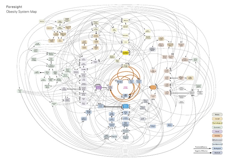 Obesity Map Full Hi Res PDF | PDF