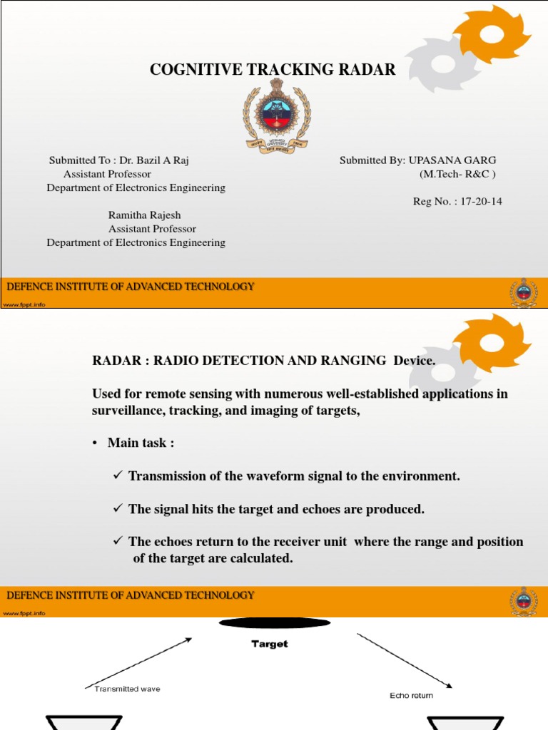 Cognitive Tracking Radar | PDF | Neuropsychological Assessment ...