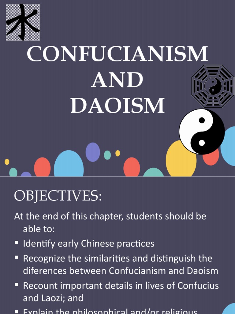 Confucianism AND Daoism | PDF | Analects | Confucianism