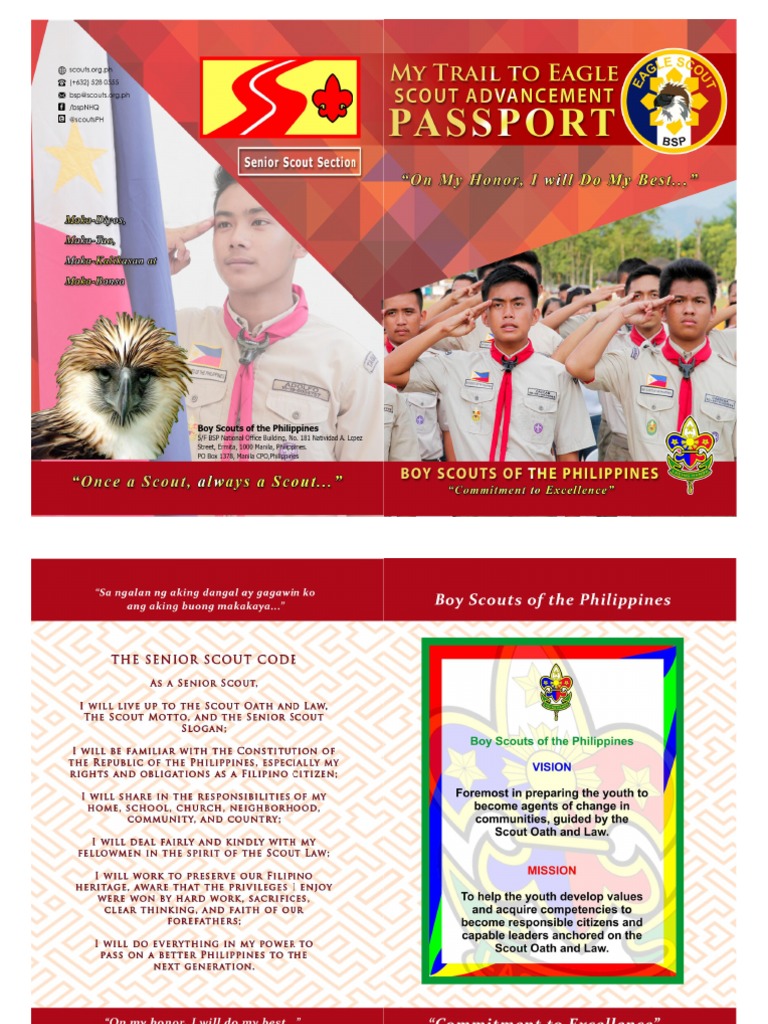 New Eagle Scout Passport 2019 For Back To Back Printing | PDF