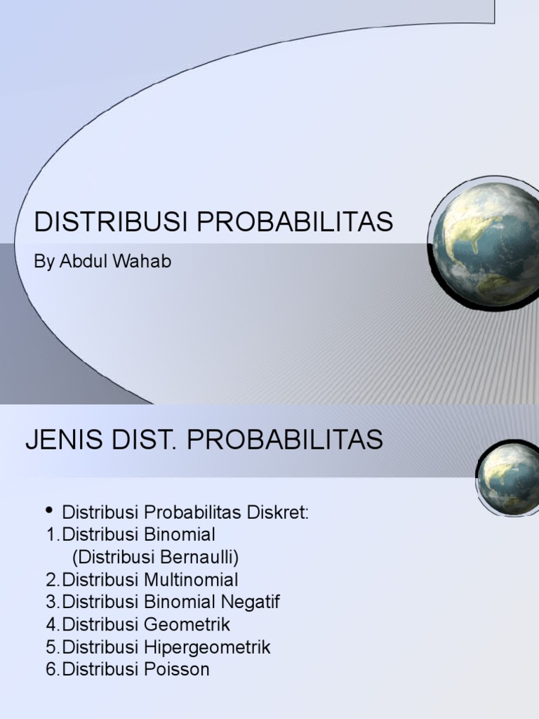 11 Distribusi Binomial (Pro-Global03) | PDF