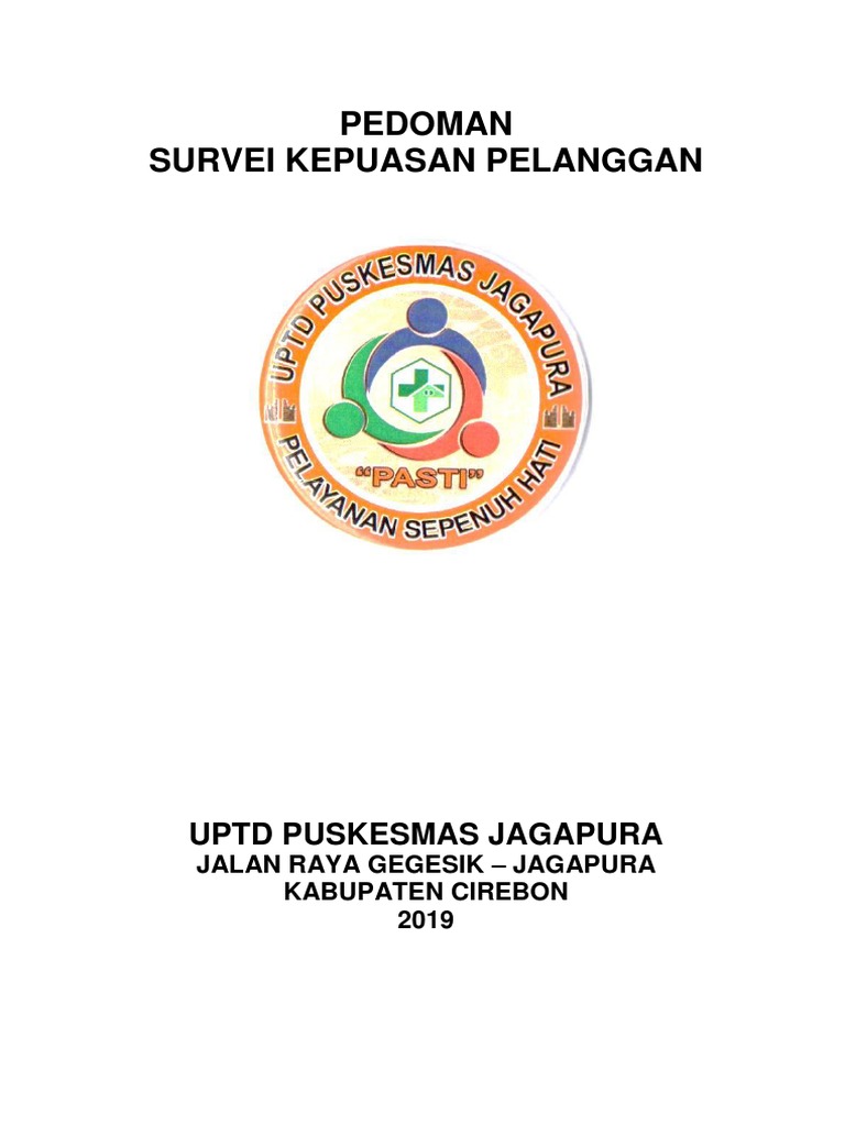 Cover Pedoman Internal Survei | PDF