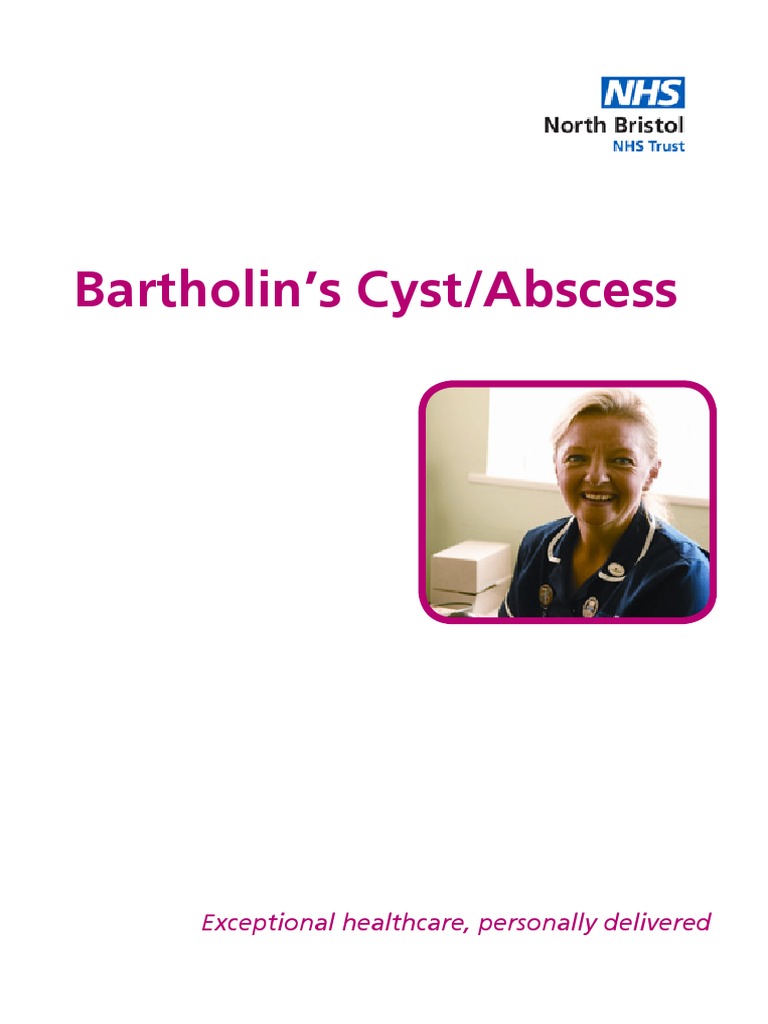 Bartholin's Cyst-Abscess NBT002320 | PDF | Medical Specialties | Health ...