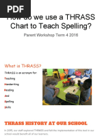 Thrass Chart | PDF | Phonics | Literacy