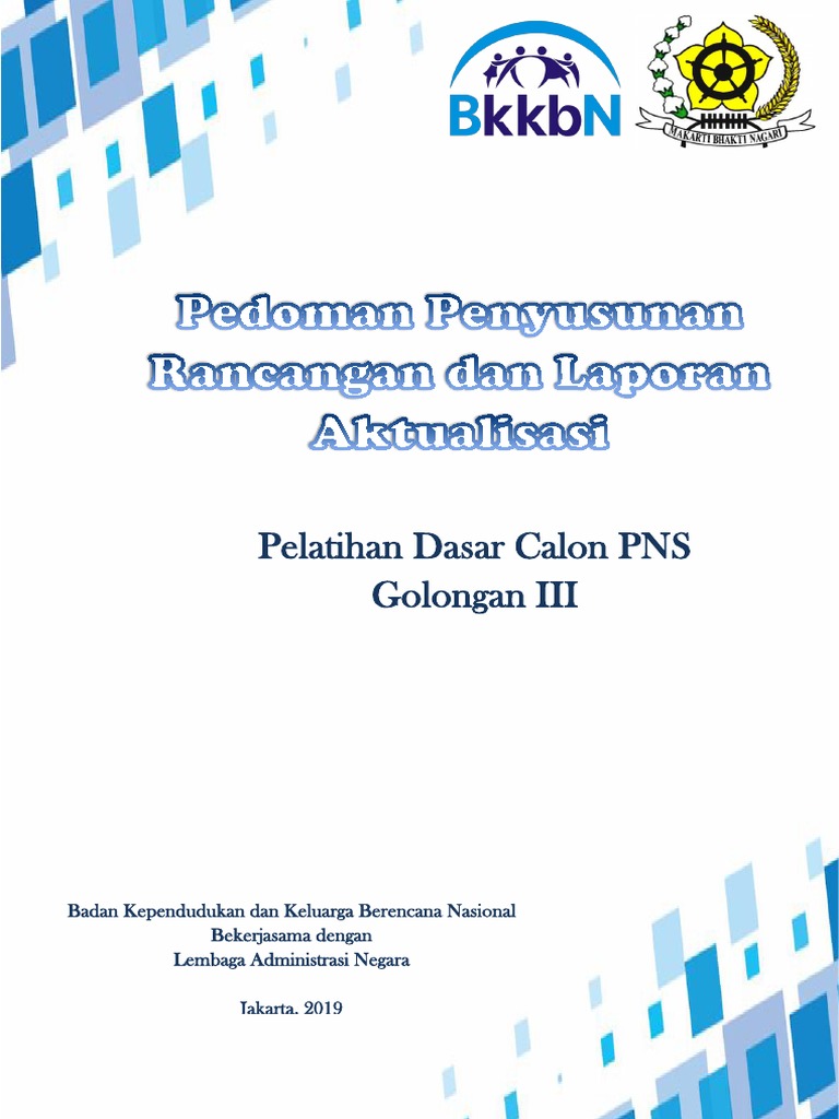 Pedoman Penyusunan Rancangan Dan Laporan Aktualisasi | PDF