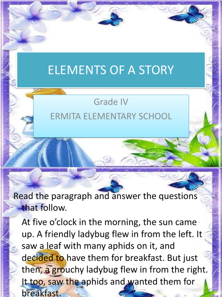Elements of A Story | PDF