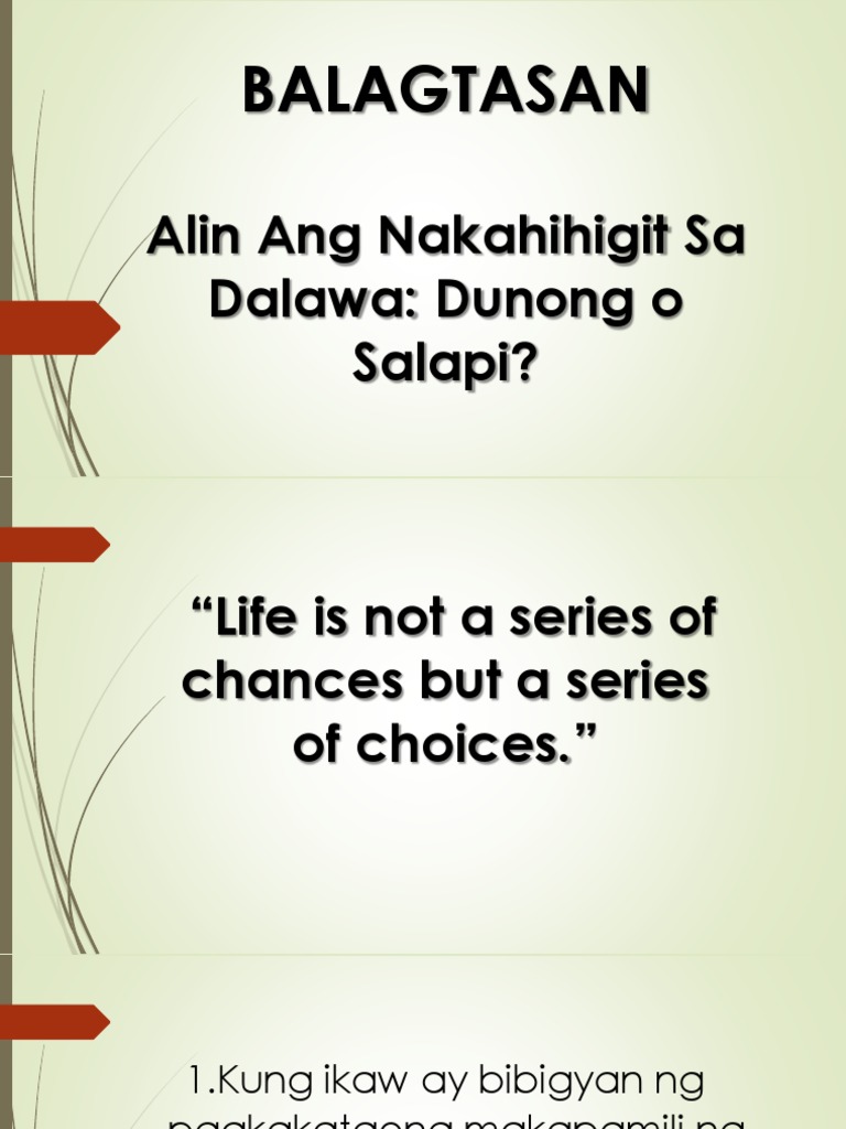 BALAGTASAN | PDF