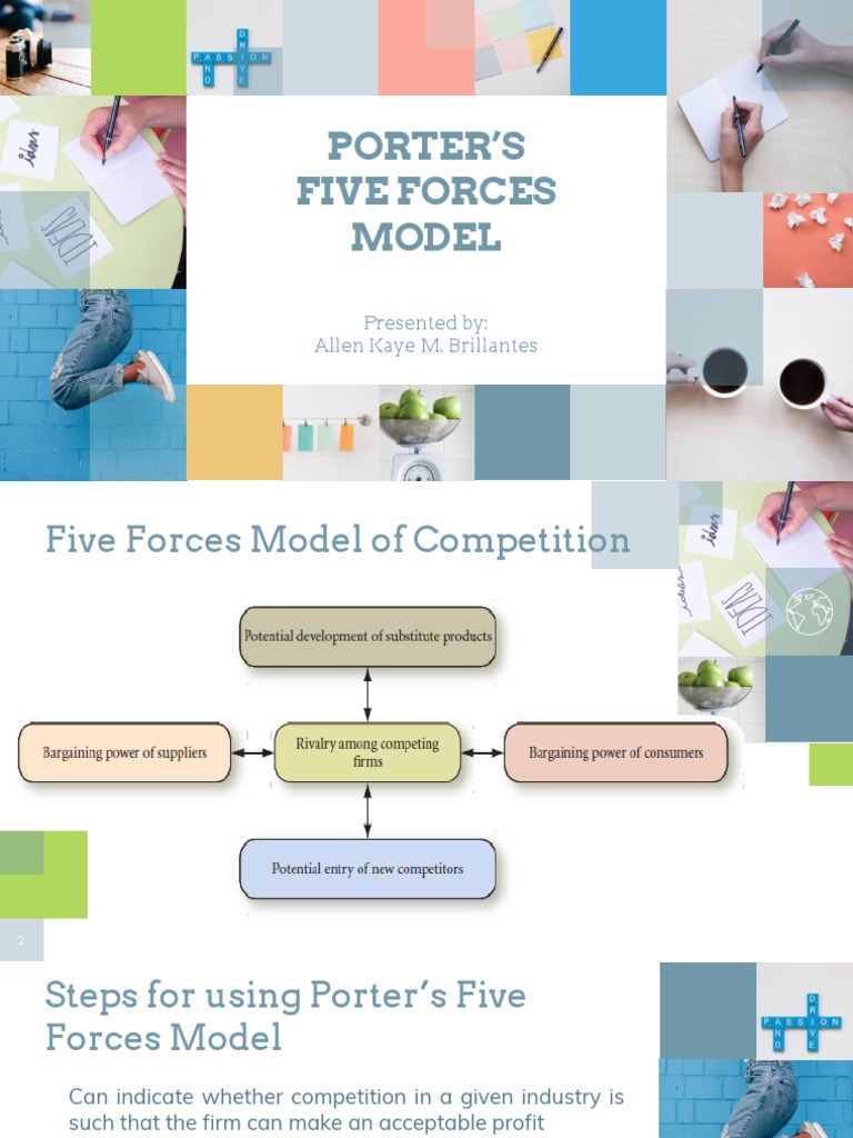 Porter'S Five Forces Model: Presented By: Allen Kaye M. Brillantes ...