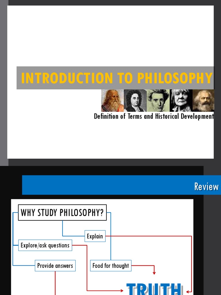01 Introduction To Philosophy | PDF | Meaning Of Life | Epistemology