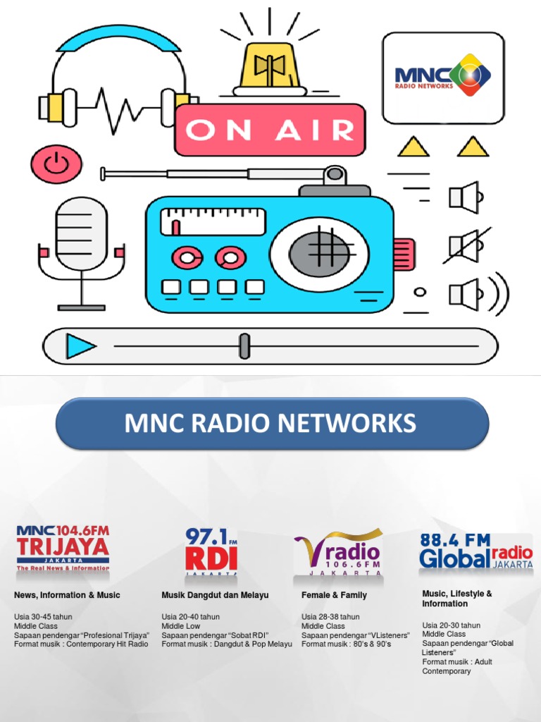 Company Profile MNC Radio Networks 2018 | PDF