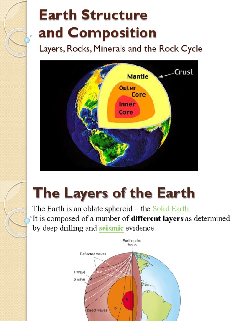 Earth Structure and Rock Cycle | PDF | Rock (Geology) | Igneous Rock