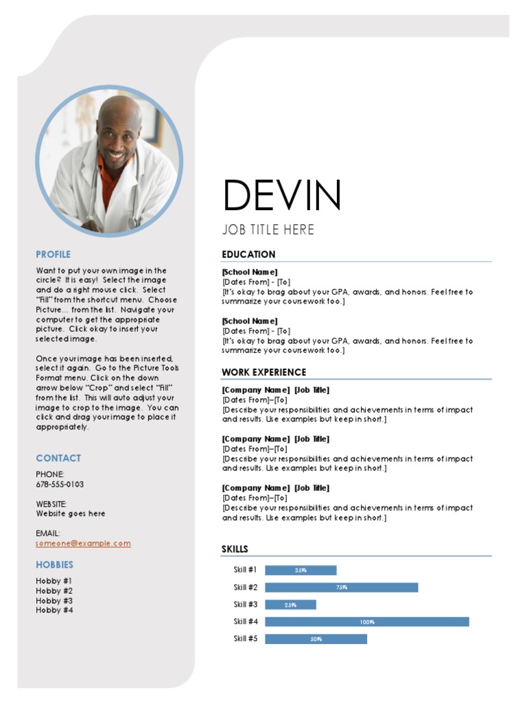 Devin: Job Title Here | PDF