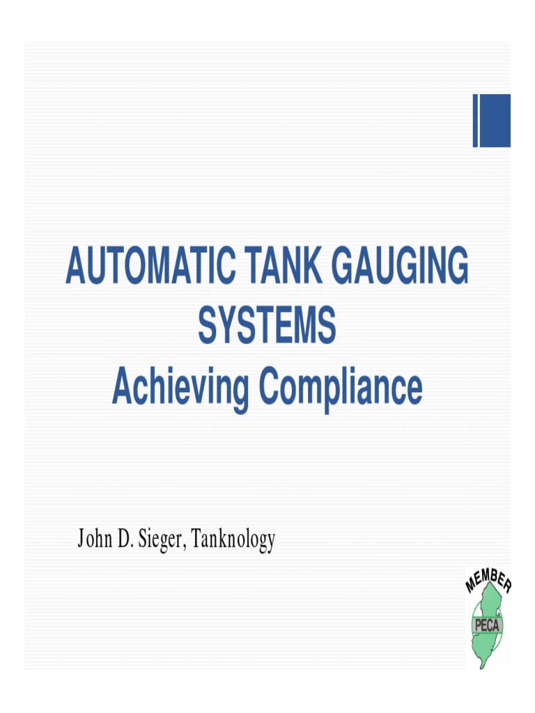 Auto Tank Gauging | PDF | Leak | Nature