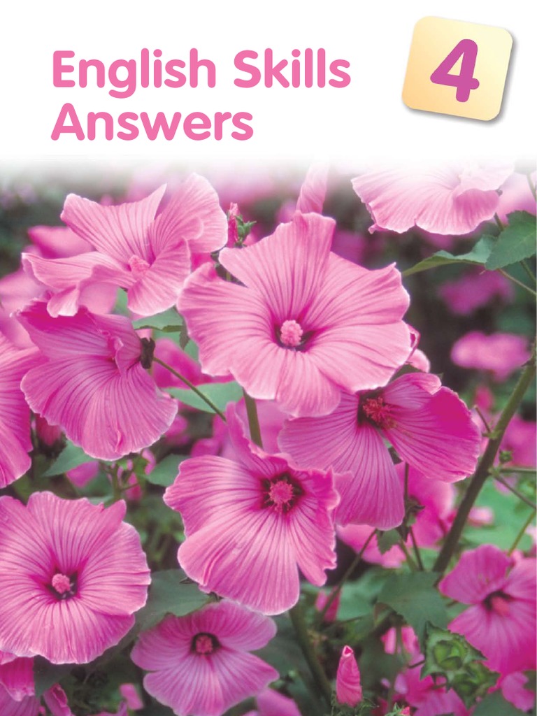English Skills Book 4 Answers | PDF | Tutankhamun | Lion