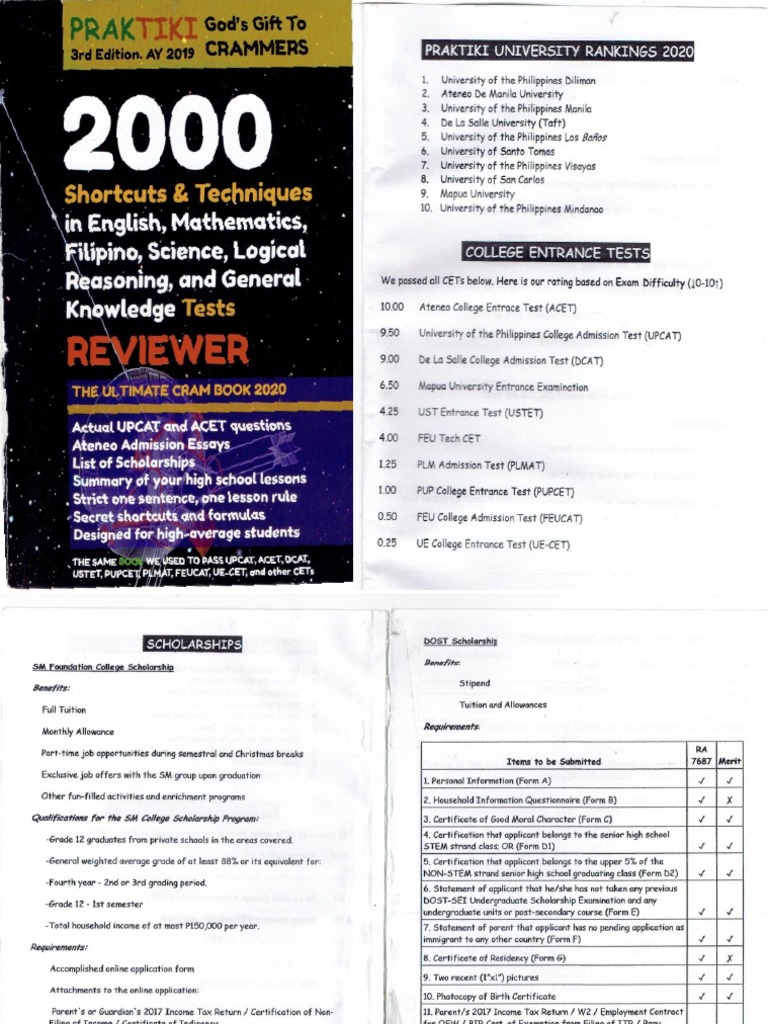 Shortcut Reviewer PDF | PDF